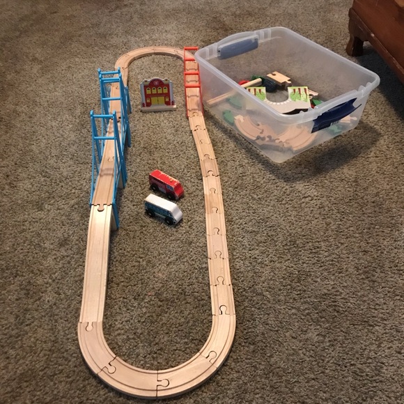 Toys | Lakeshore Wooden Track And Vehicles | Poshmark